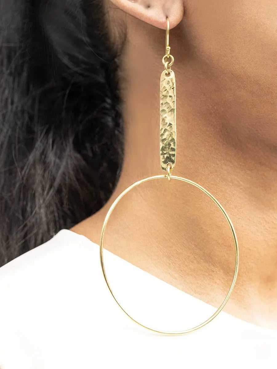 Leia Loop Earrings – Handcrafted African Inspired Jewellery | Adele Dejak