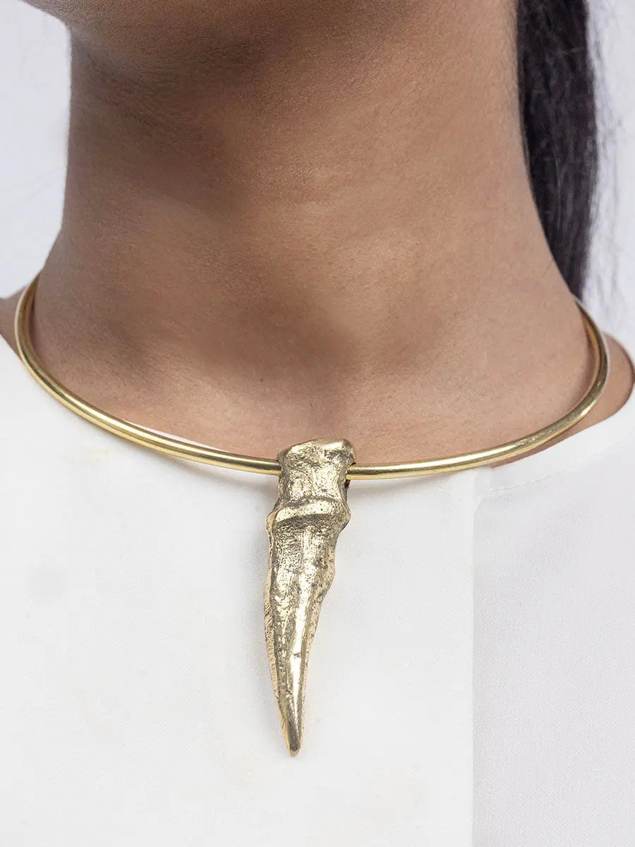 Lisimba Choker Pendant Necklace | Adele Dejak