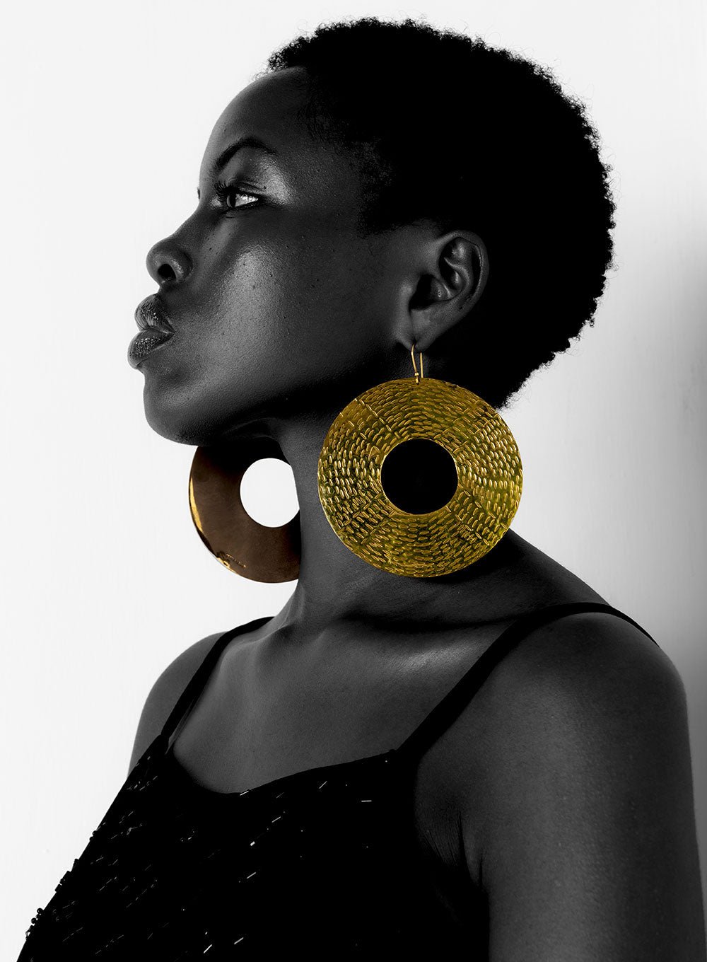 Dhamani Maya Brass Earrings – Adele Dejak