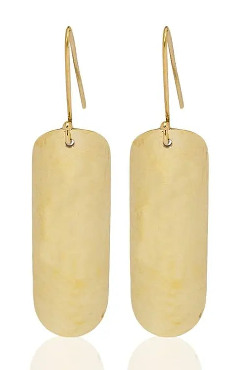 Dhamani Beverly Brass Earrings – Adele Dejak