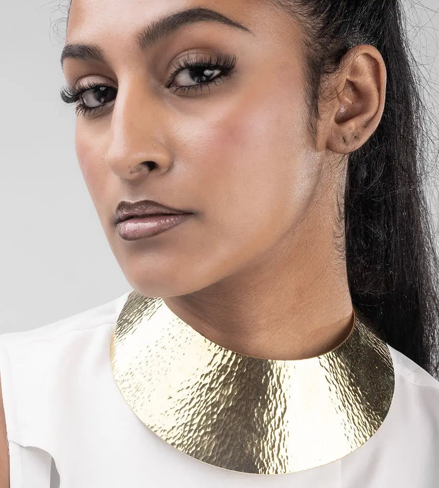 Lumusi Brass Choker Necklace | Adele Dejak